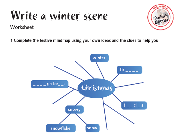 Write a winter scene - Macmillan - Macmillan